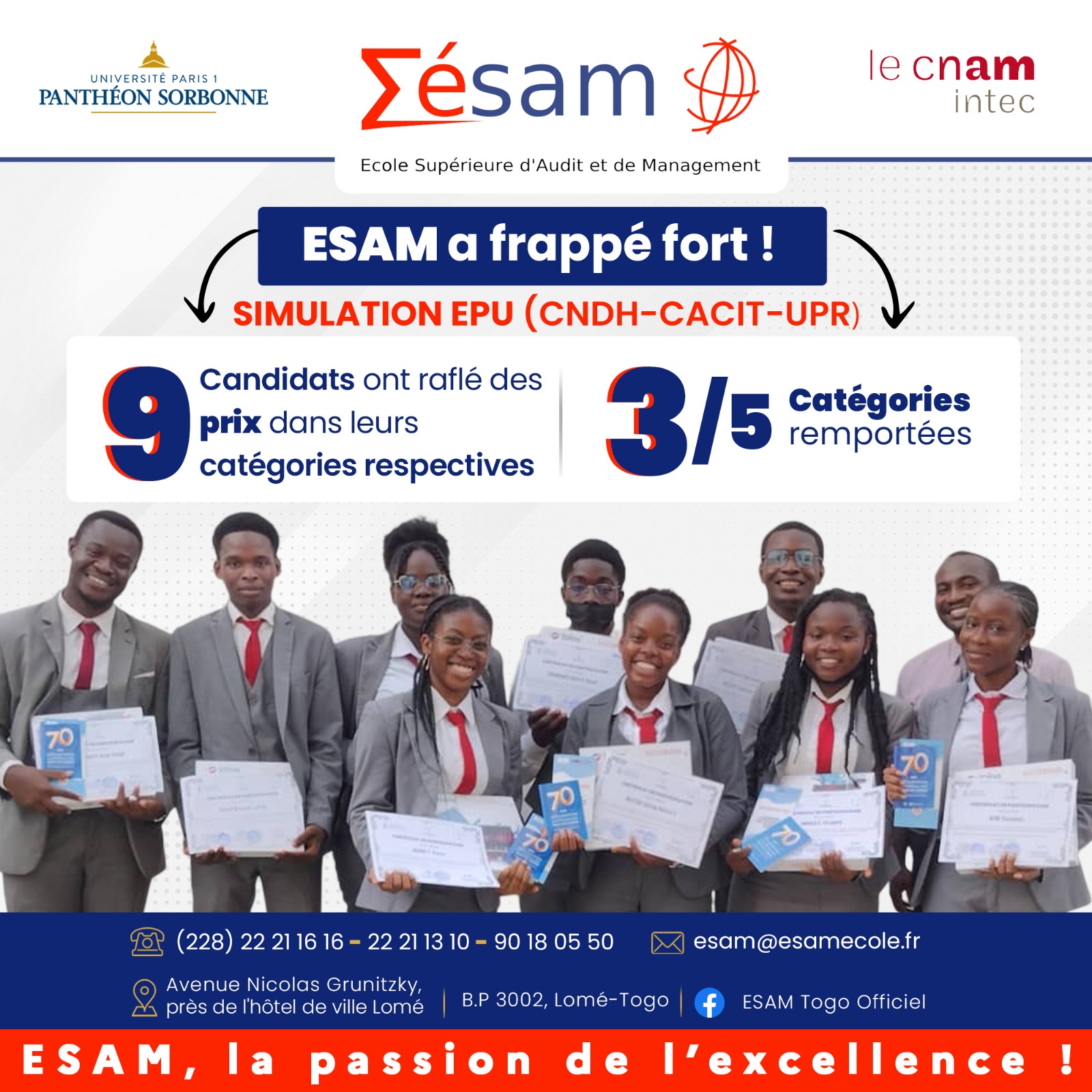 ESAM, Ecole Supérieure d'Audit et de Management